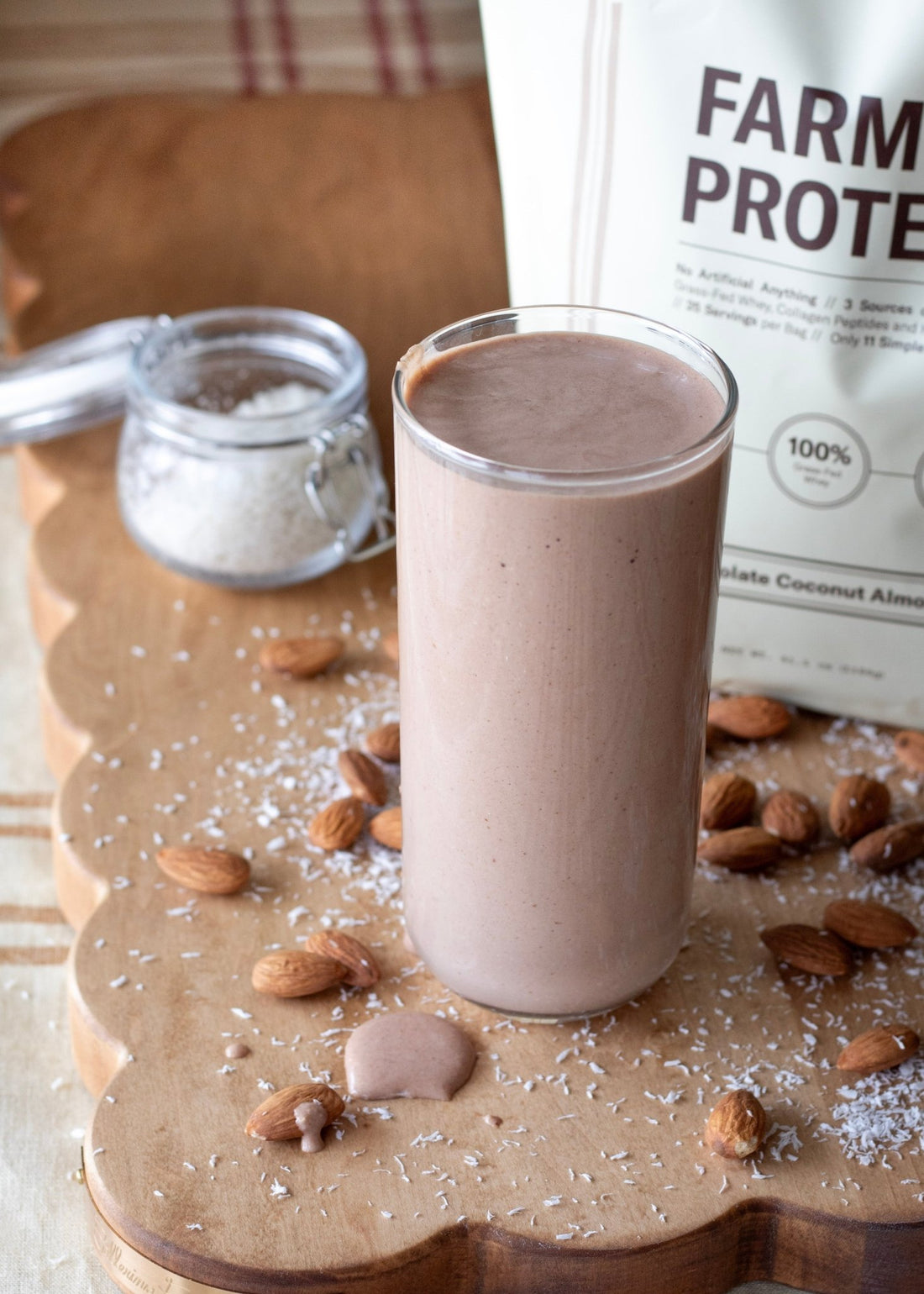 Salted Almond Joy Protein Shake – Ballerina Farm