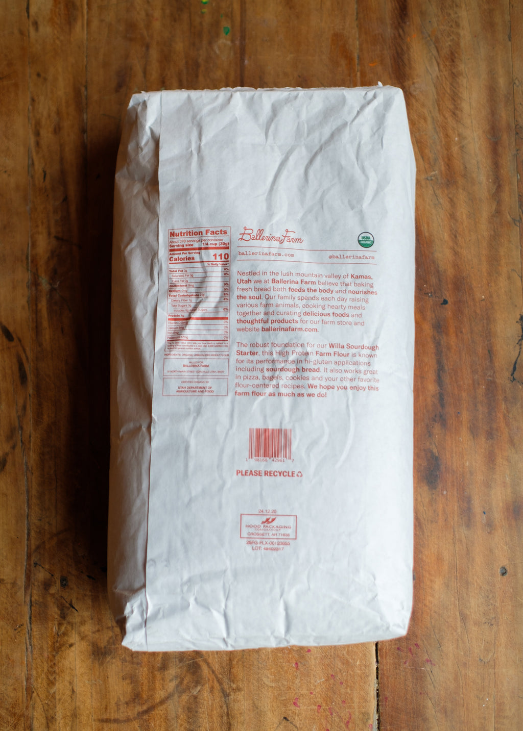 High Protein Farm Flour | Ballerina Farm