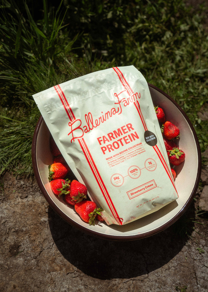Farmer Protein Powder | 24g of Protein | Ballerina Farm
