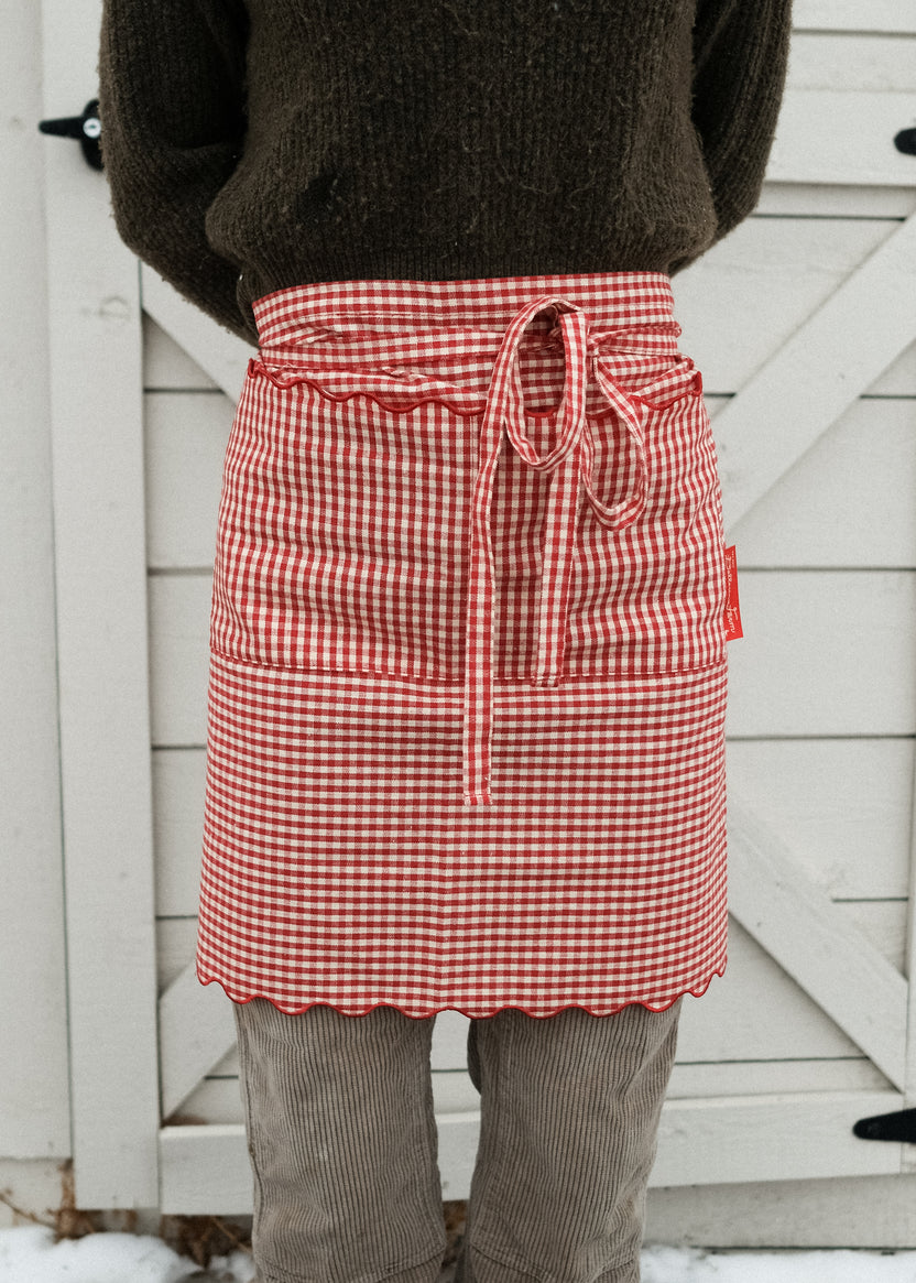 Denim Half Apron | Ballerina Farm
