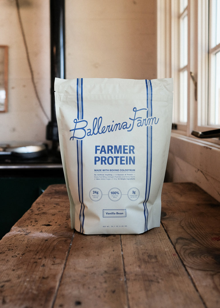 Farmer Protein Powder | 24g of Protein | Ballerina Farm