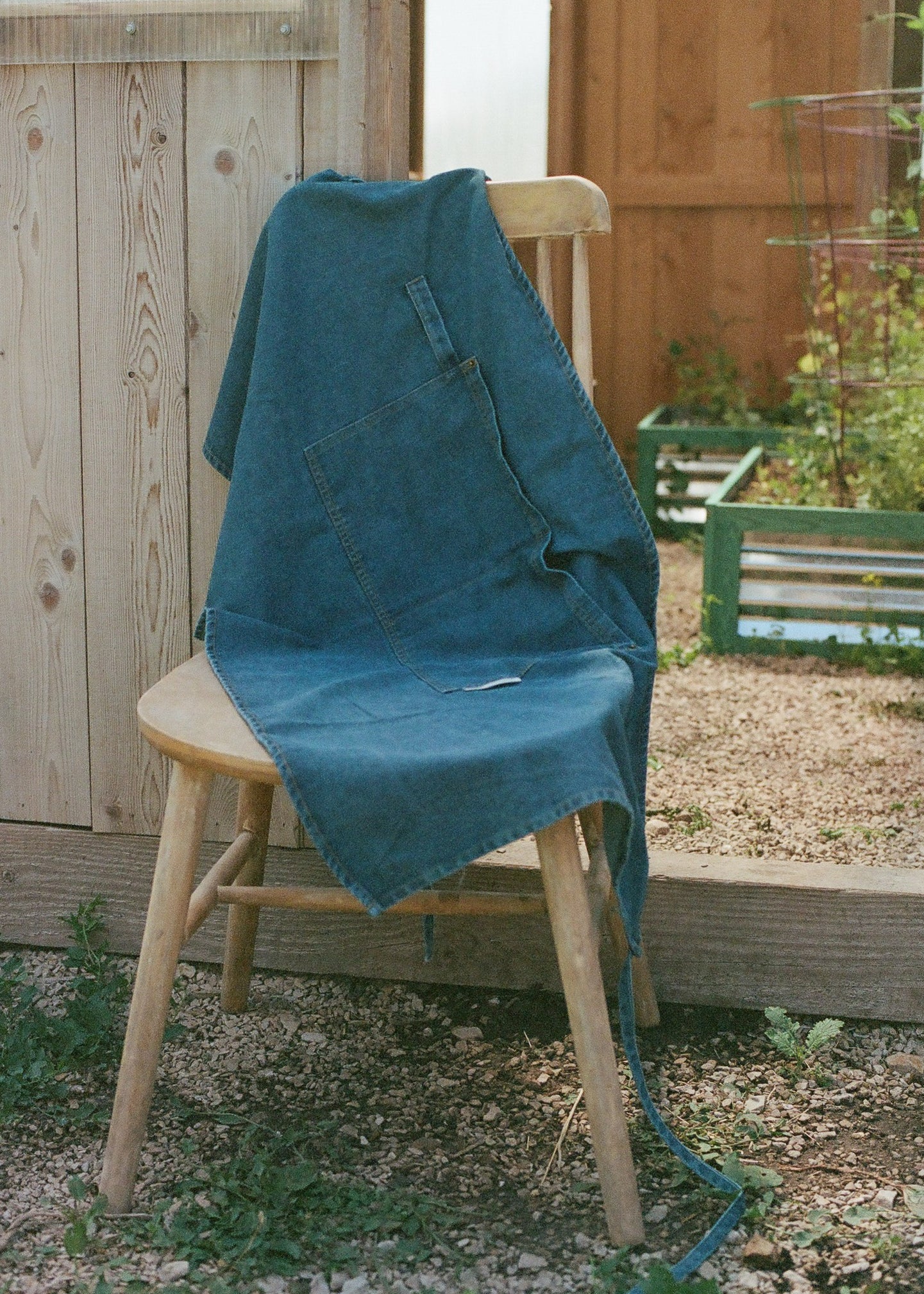 Denim Half Apron | Ballerina Farm