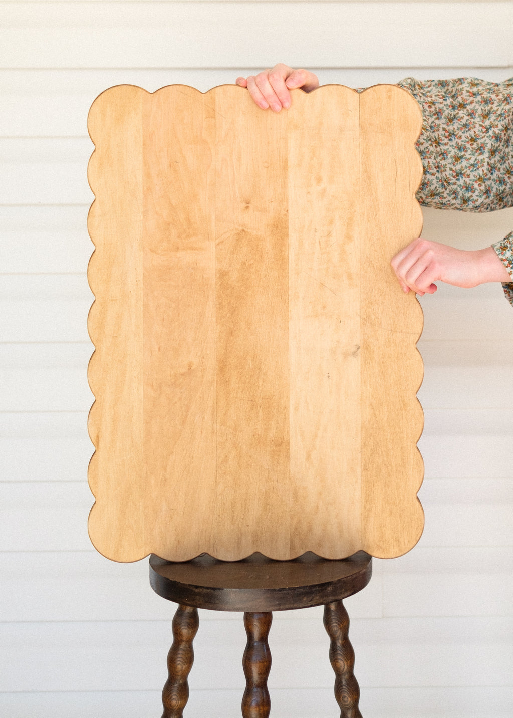Scalloped Cutting Board - Ballerina Farm